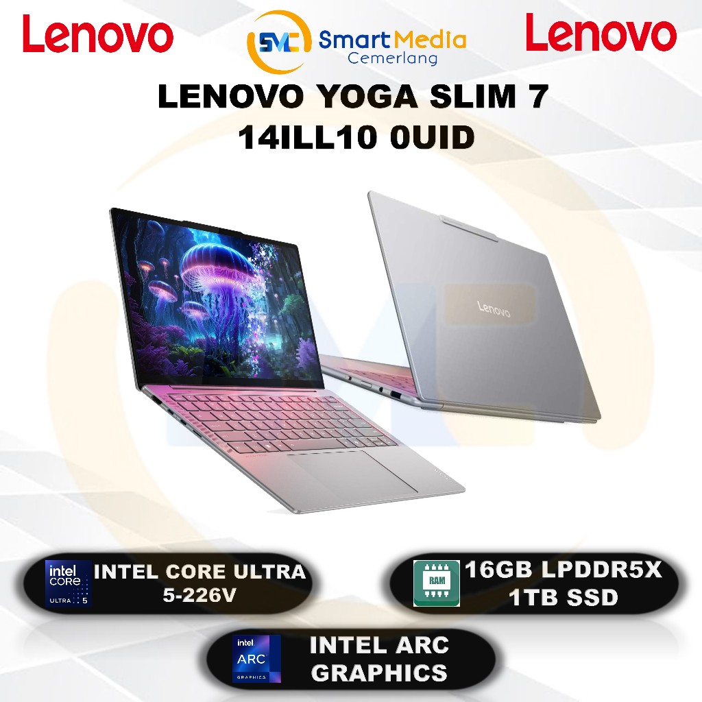 Jual LENOVO Yoga Slim 7 14ILL10 - Intel Ultra 5-226V - 16GB - 512GB ...