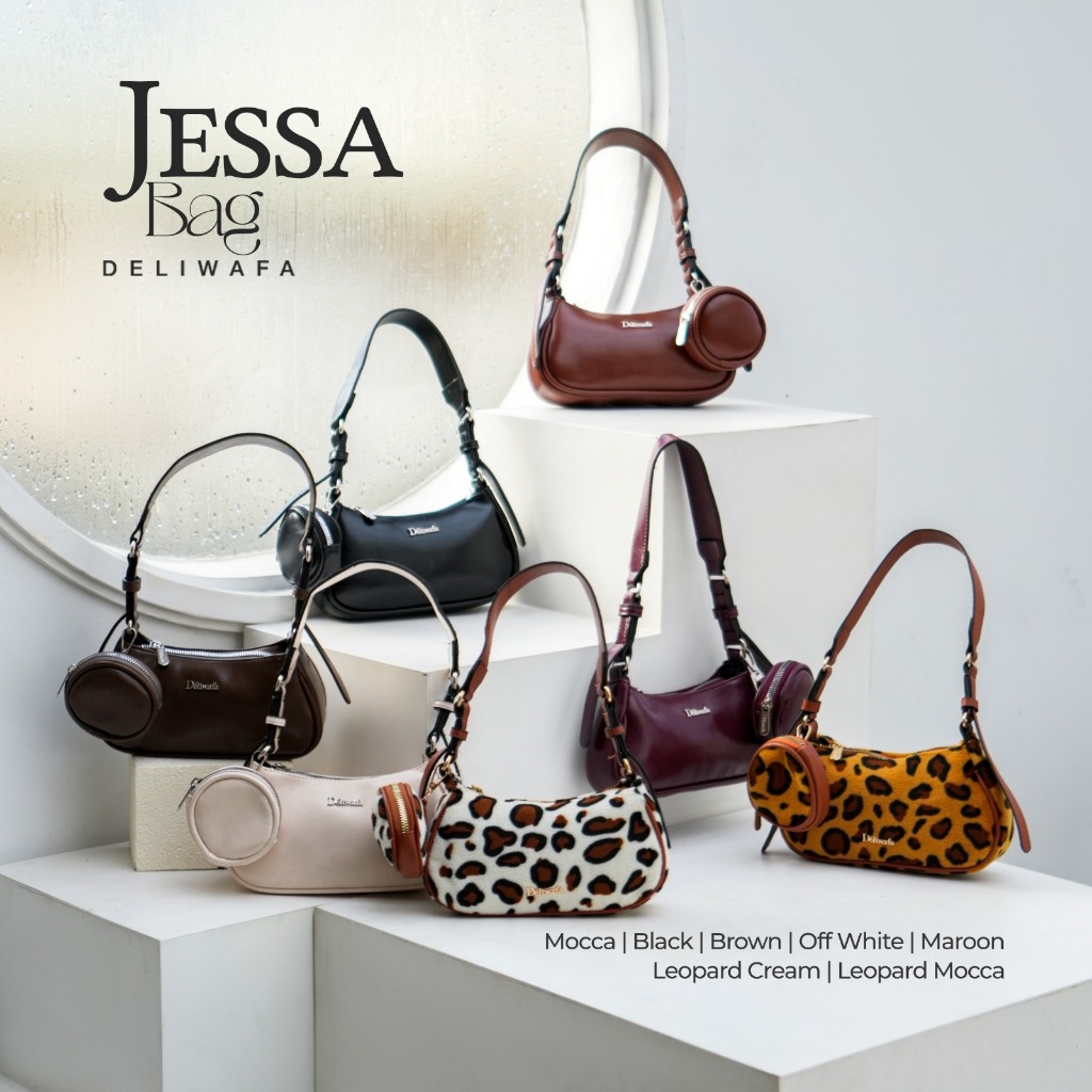 Jual Deliwafa - Jessa Bag Tas Shoulder Wanita Fashion | Shopee Indonesia