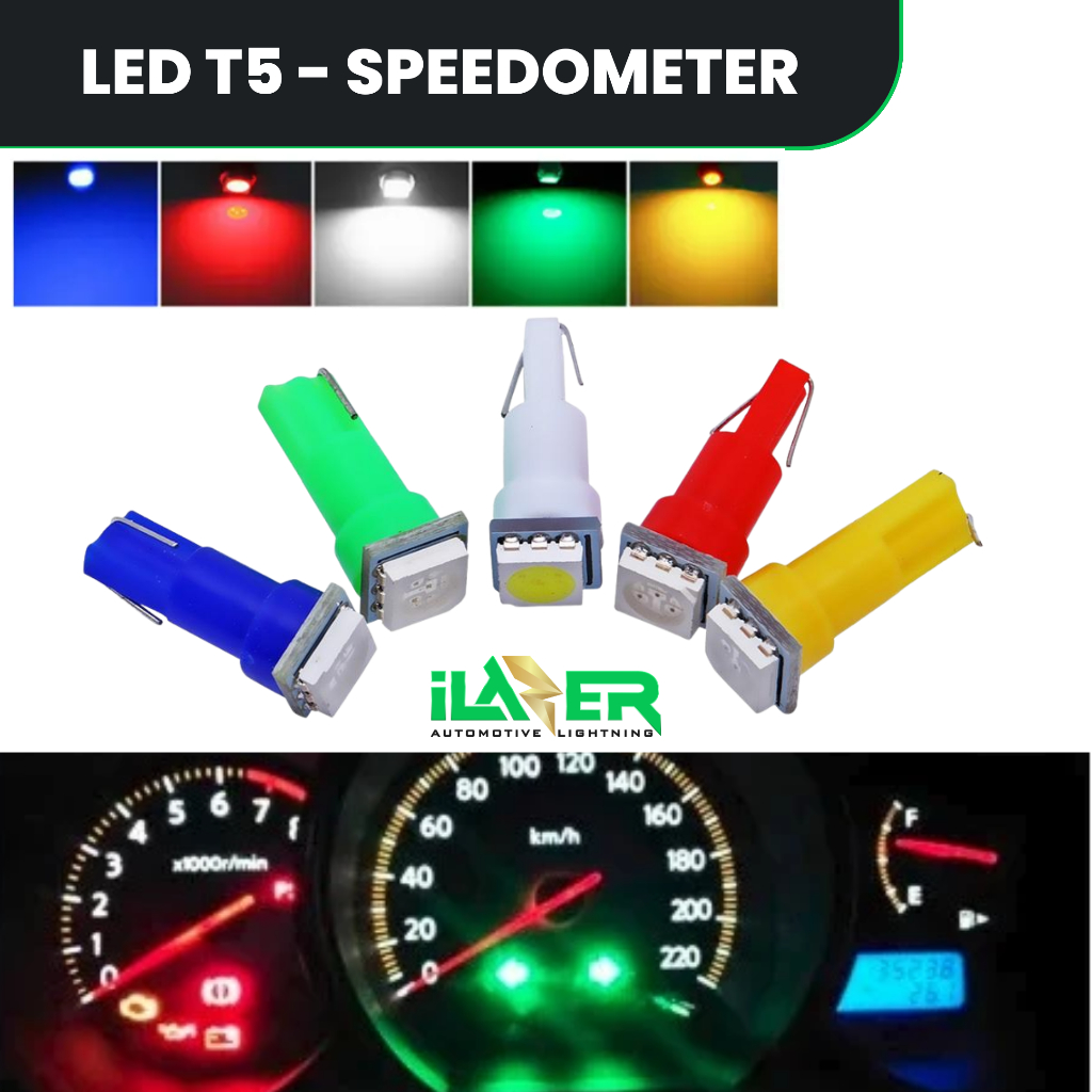 Jual Lampu LED T5 1SMD 5050 COB - Speedometer Panel Dashboard Mobil ...
