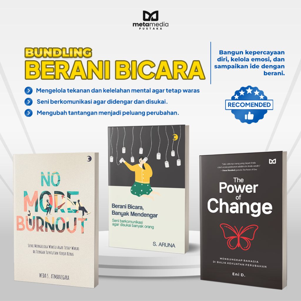 Jual [DAPAT 3 BUKU] Buku Buku Bundling Berani Bicara Banyak Mendengar ...