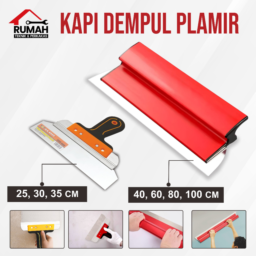 Jual KAPI DEMPUL PLAMIR (25/30/35/40/60/80/100 CM) STAINLESS ALDO ...