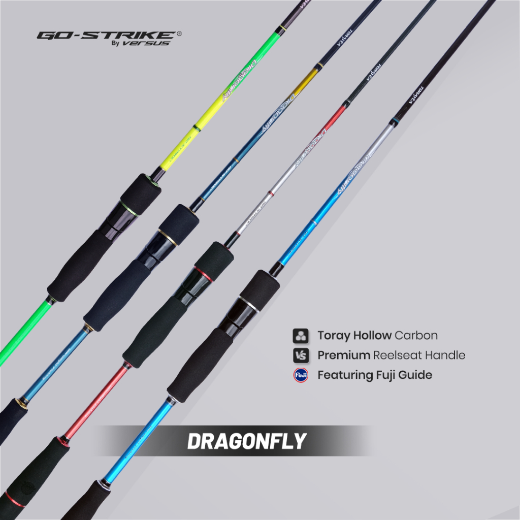 Jual Joran Gostrike Dragonfly Spinning Ultra Light | Carbon | Fuji ...