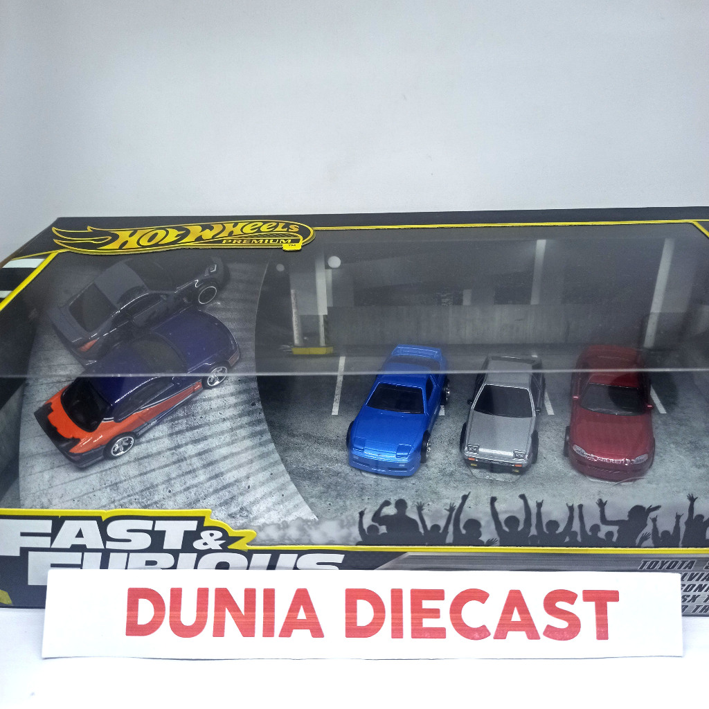Jual Hot Wheels Premium FnF Fast and Furious Tokyo Drift Diorama Nissan ...