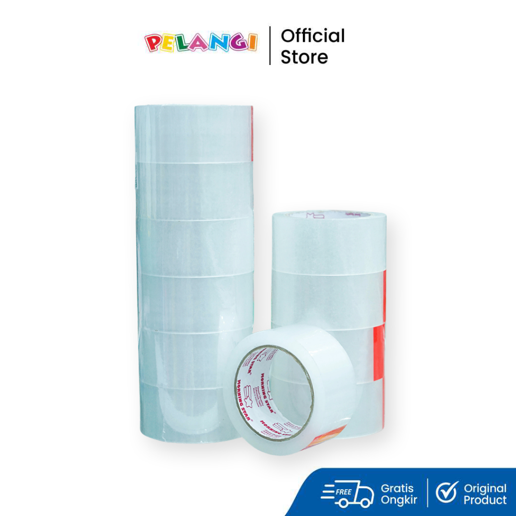 Jual Plakban Morning Star | Lakban Kuat Murah | Plakban Rekat | Lakban ...