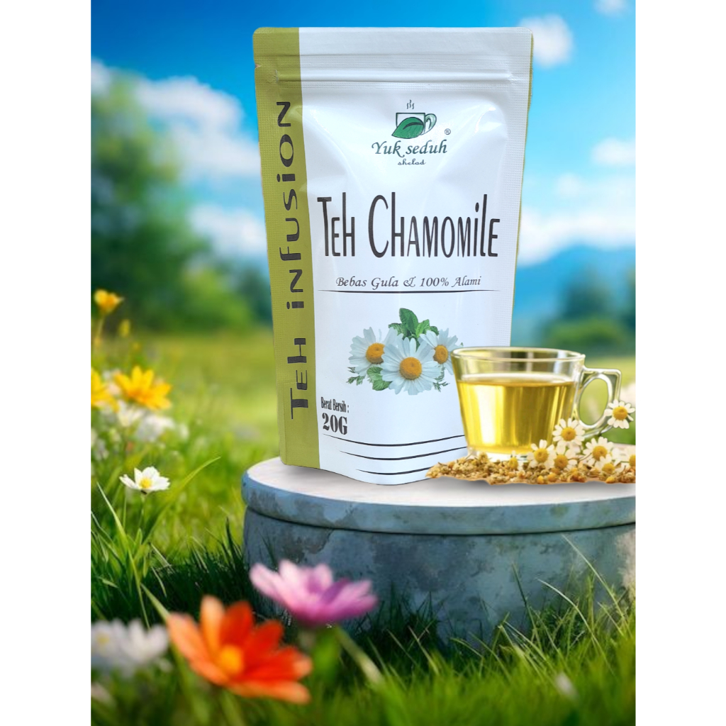 Jual TEH BUNGA CAMOMILE / CAMMOMILE TEA (20 tea bag)*Yuk seduh | Shopee ...