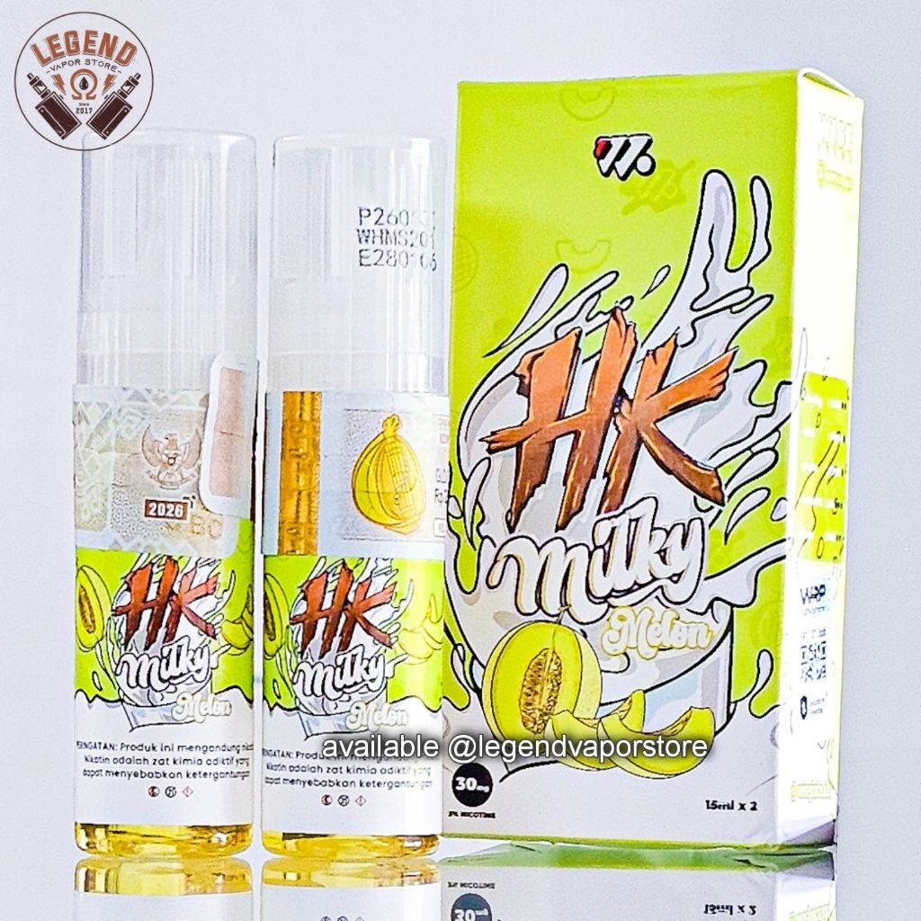 Jual SALT NIC - LIQUID HK MILKY Melon Milk 15ML 30MG AUTHENTIC | Shopee ...