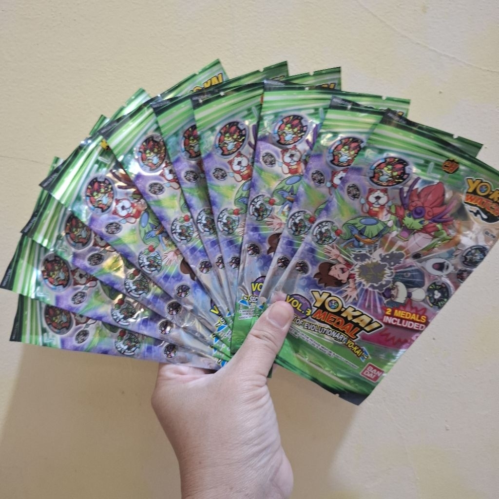 Jual YOKAI WATCH MEDAL VOL 3 Secret Evolutionary Yokai (10pack ...