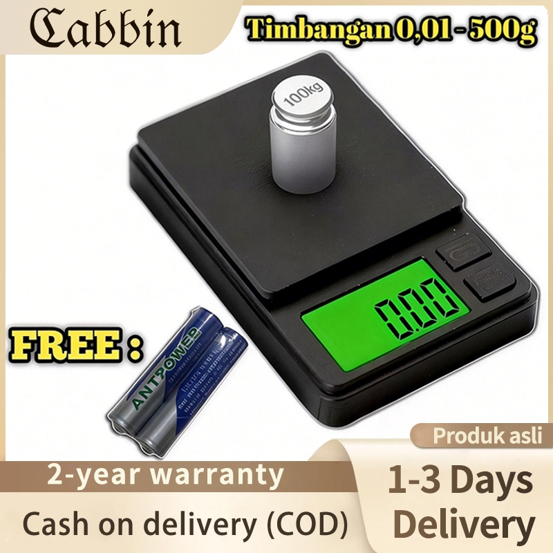 Jual NEW Timbangan Mini Digital 500gr /0.01gr / Timbangan Emas ...