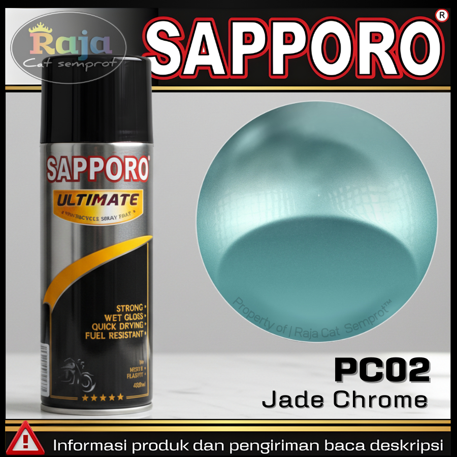 Jual Sapporo Ultimate : Jade Chrome - PC02** | Shopee Indonesia