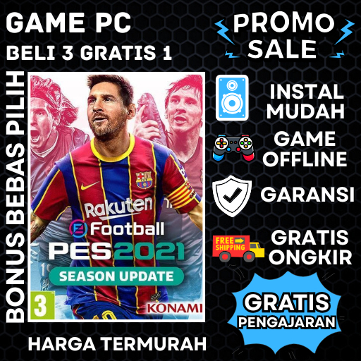 Jual PES 2021 | Game PC - Laptop Offline | Shopee Indonesia