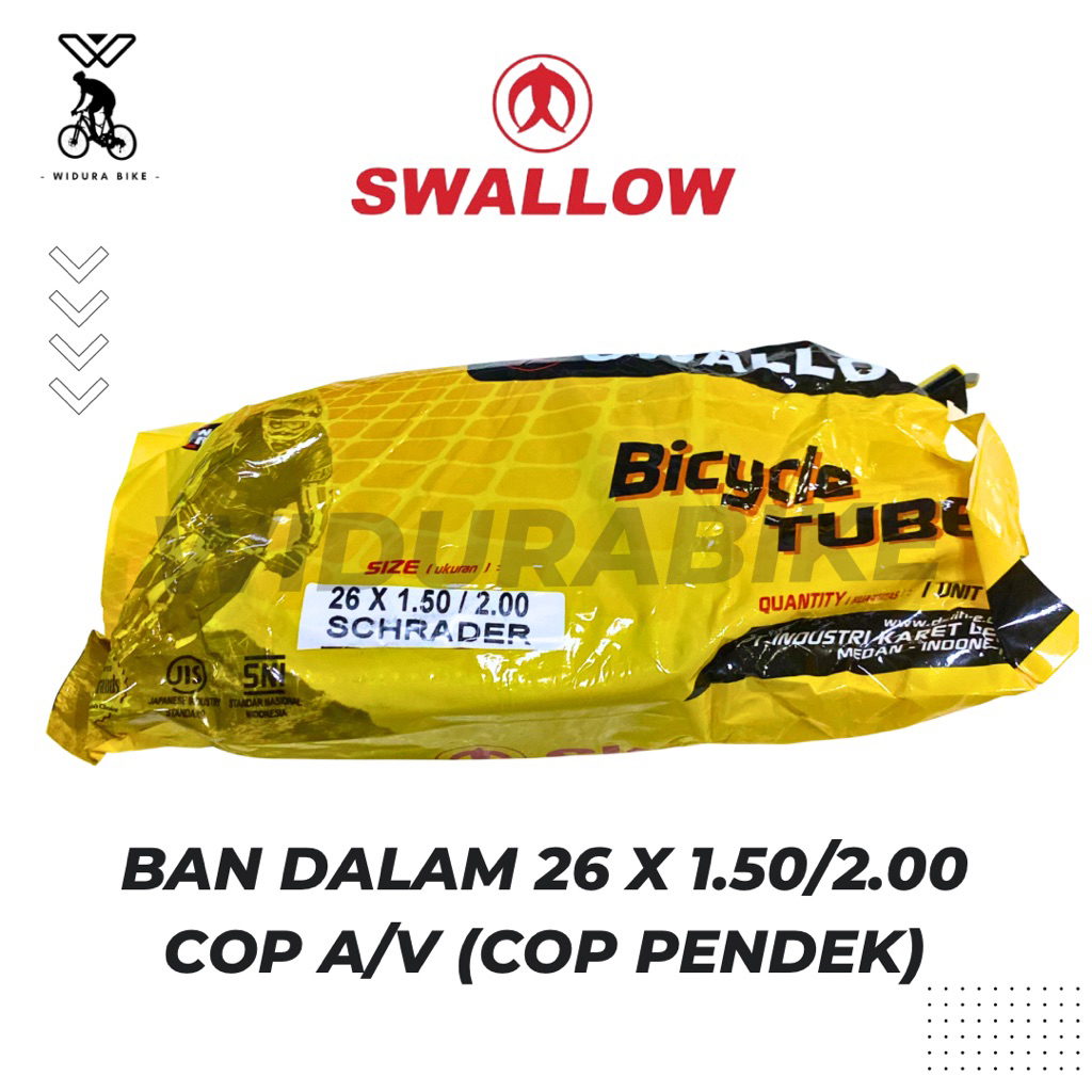 Jual Swallow Ban Dalam 26 x 1.50/2.00 Cop A/V Sepeda MTB Federal Gunung ...
