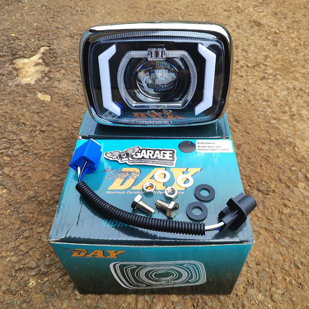 Jual Lampu Depan WIN LED DAYMAKER Reflektor depan win 100 LED WIN TUA ...