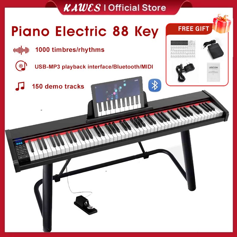 Jual KAWES Piano elektronik, piano elektronik 88 tombol, piano elektrik ...