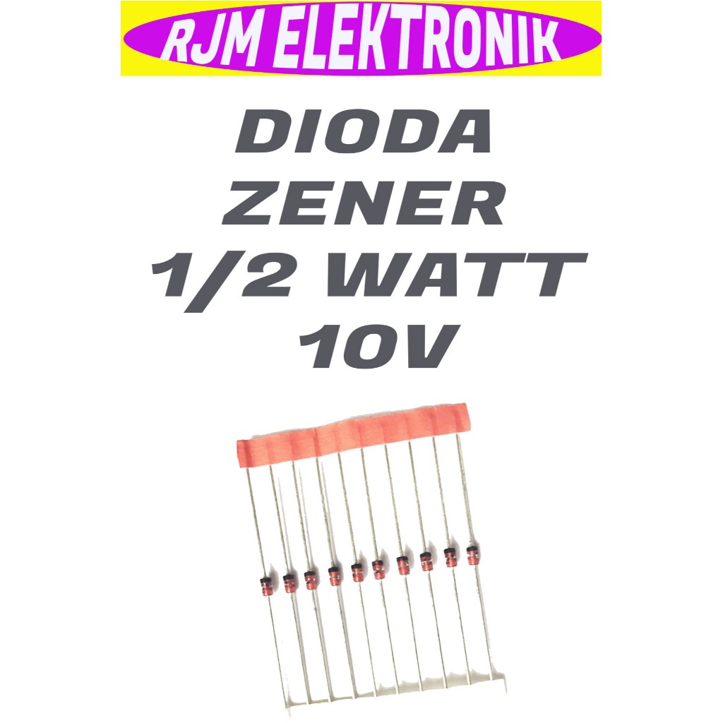 Jual 10 pcs dioda Zener 10v 1/2wat termurah | Shopee Indonesia