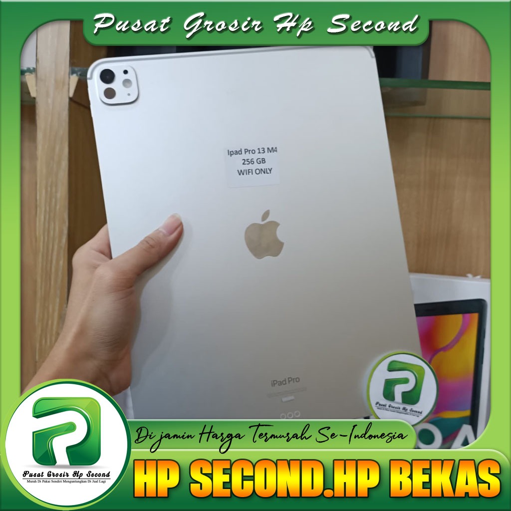 Jual iPad Pro 13 ( M4 ) Ram 8 Rom 256GB ( Second ) | Shopee Indonesia