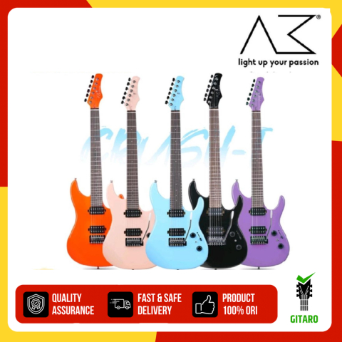 Jual Akama CS 1 Crush Series Akama CS1 Guitar Electric Gitar Elektrik ...
