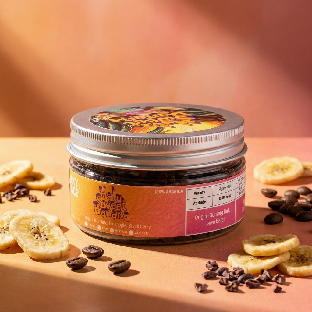 Jual Biji Kopi Arabika Halu Sweet Banana Honey 100 gram - Specialty ...