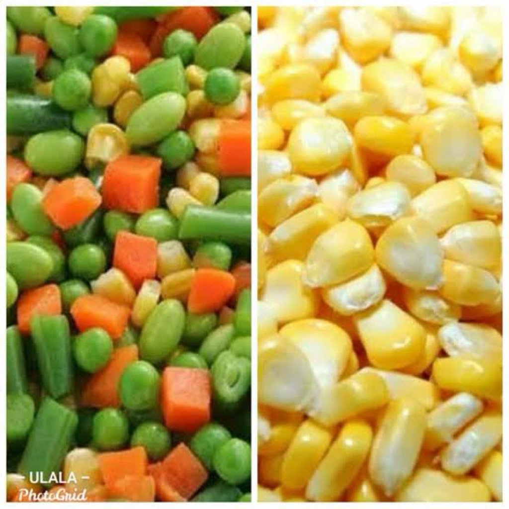 Jual mix vegetable 4 way & 3 way 1kg dan jagung pipil 1kg | Shopee ...