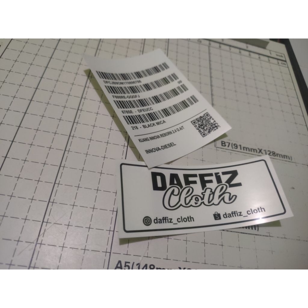 Jual STIKER BARCODE TOYOTA QRIS | Shopee Indonesia
