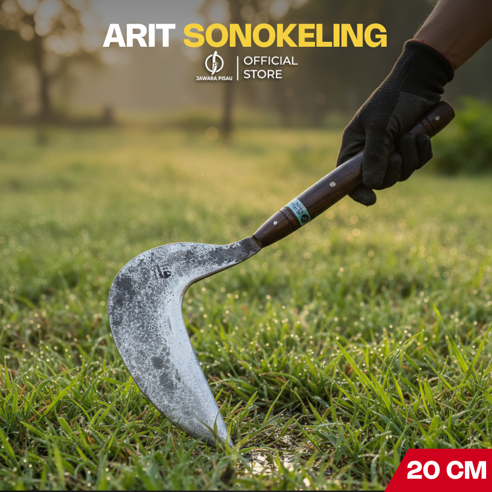 Jual Arit Alat Berkebun Kayu Sonokeling | Arit Ergonomis Multiguna Kuat ...