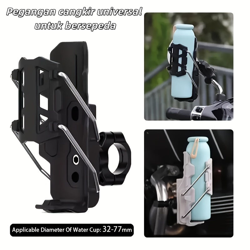 Jual [COD]Tempat Minum Botol Motor Mounting Spion Universa/Bottle ...