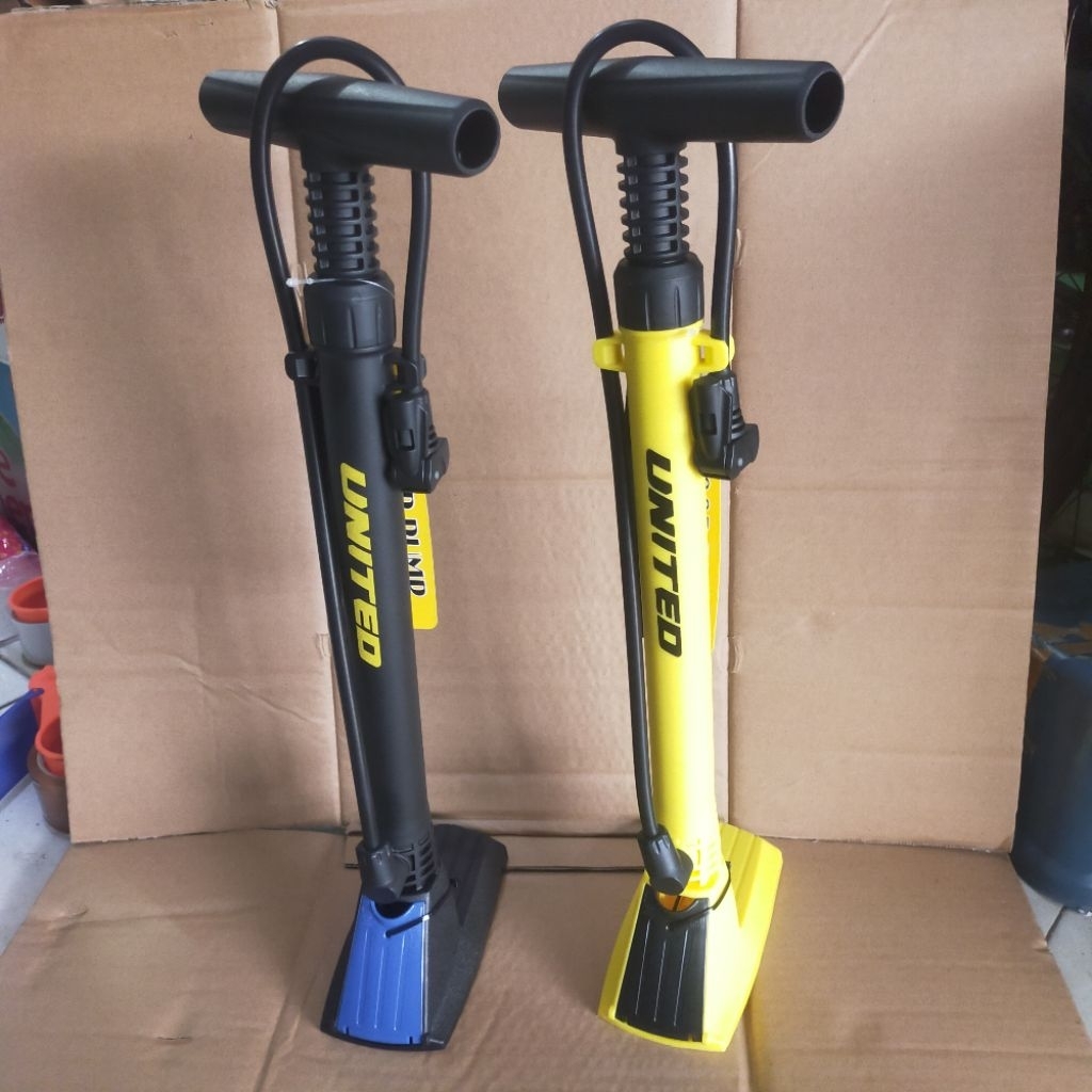 Jual pompa ban sepeda united pm-8800 PVC 20"+adaptor presta, bola ...