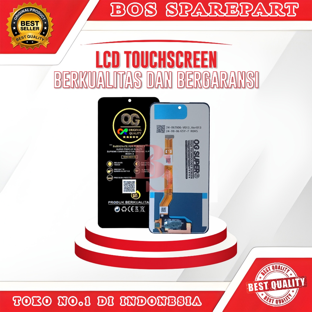 Jual LCD TOUCHSCREEN OPPO A60 / LCD REALME C63 5G / C65 4G / C65 5G ...