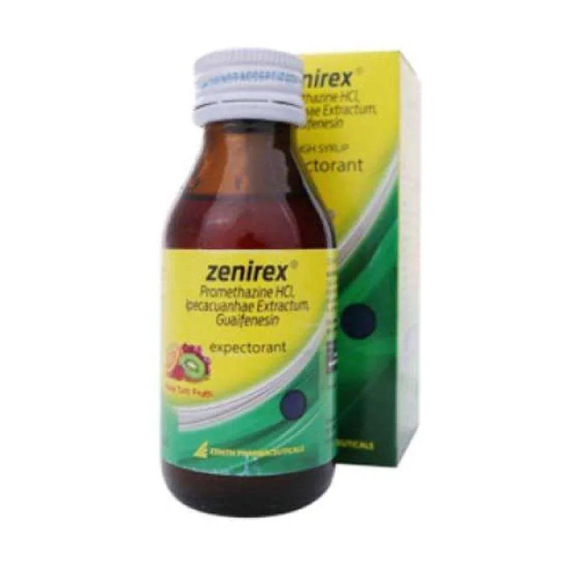 Jual Sirup Obat Batuk Zenirex 60ml - Mengatasi Batuk Berdahak Alergi ...