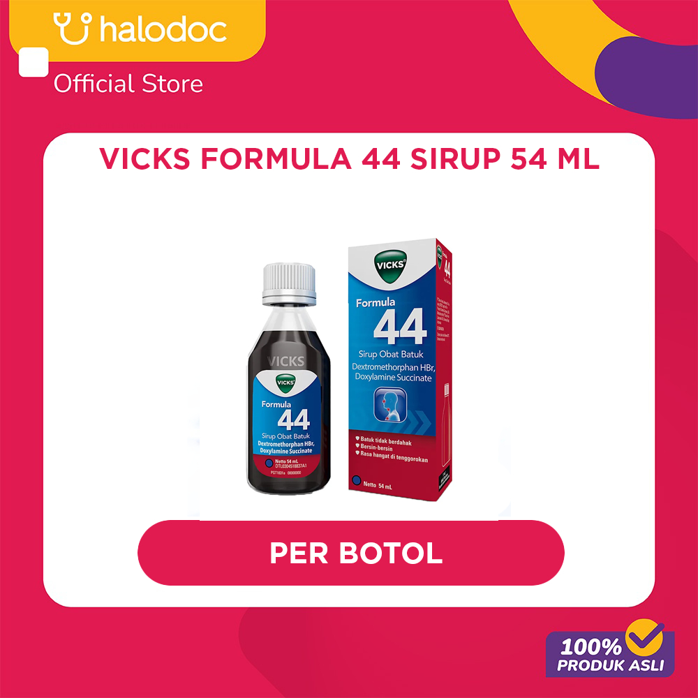Jual Vicks Formula 44 Sirup 54 ml | Shopee Indonesia