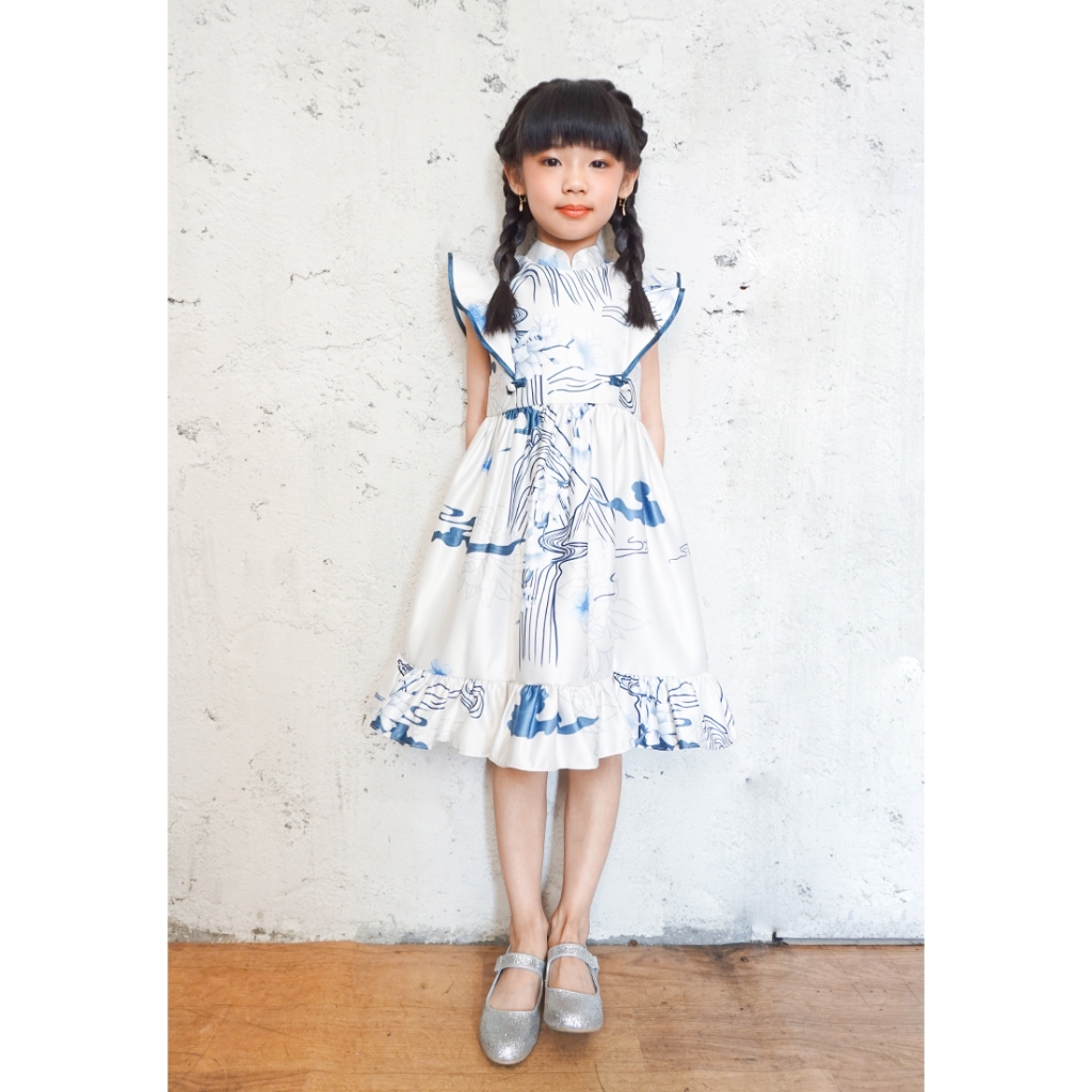Jual Little Rika Cheongsam - Dress Cheongsam Anak Perempuan Elegan ...