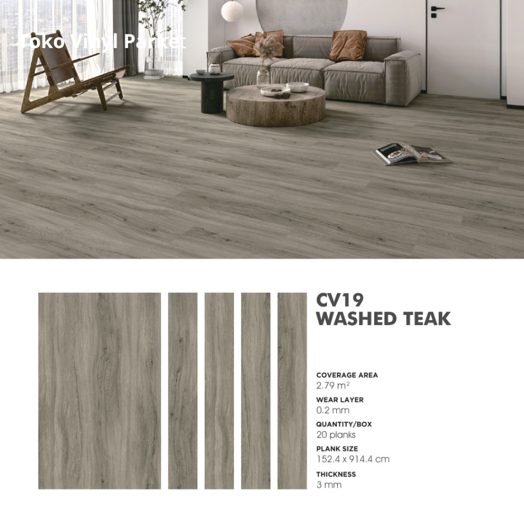 Jual Champion Vinyl Lantai tebal 3mm motif kayu dan stone lantai kantor ...