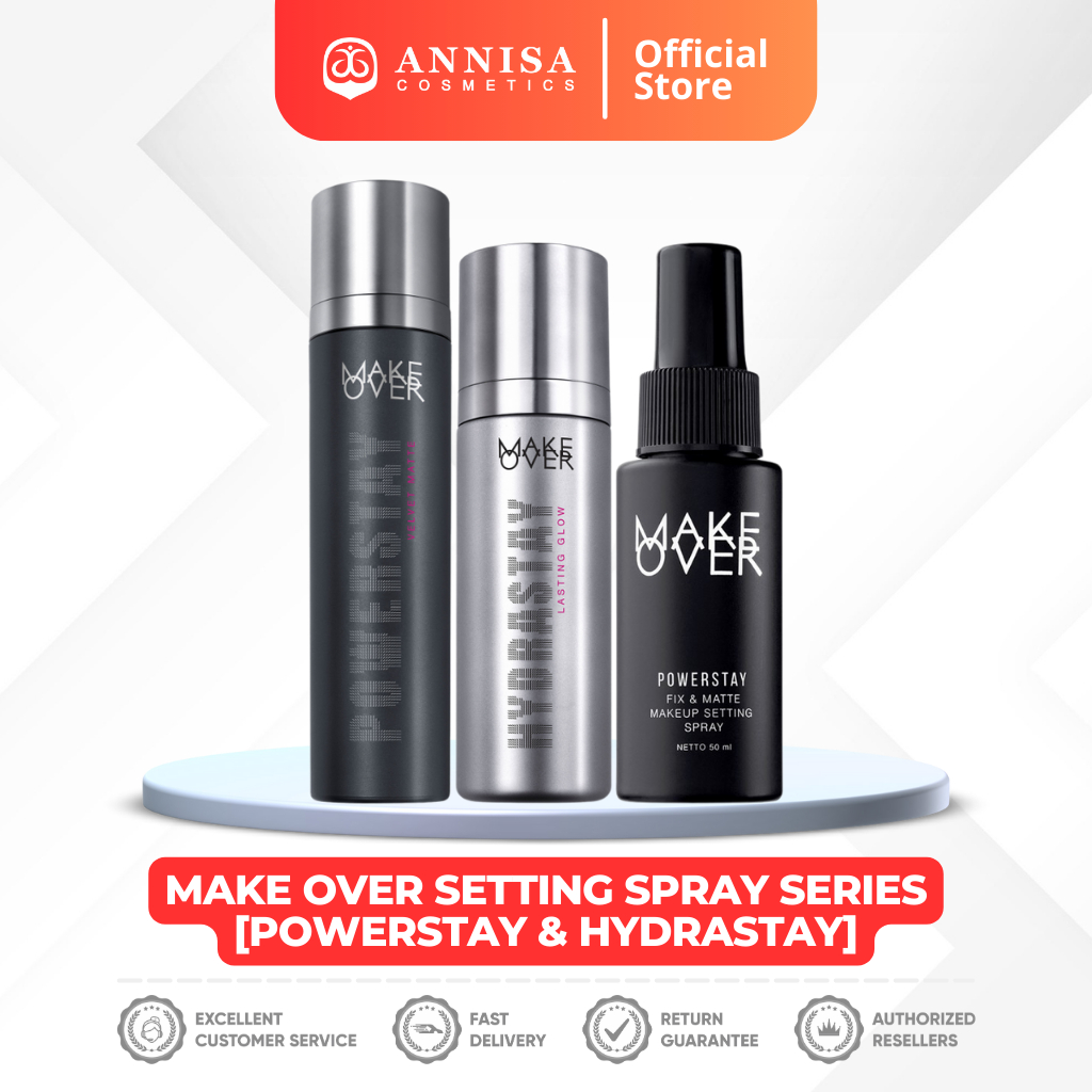 Jual MAKE OVER Setting Spray Series [Powerstay & Hydrastay Setting ...