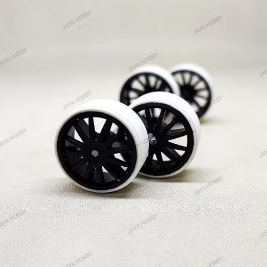 Jual Tamiya Ban Bubut STO Ban Original White Putih Velg Precision As ...