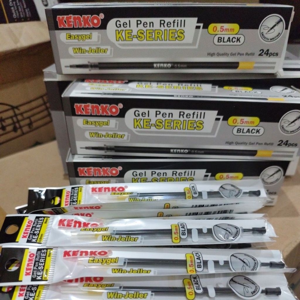 Jual refill kenko easy gel 0.5(1box isi 24pcs) | Shopee Indonesia