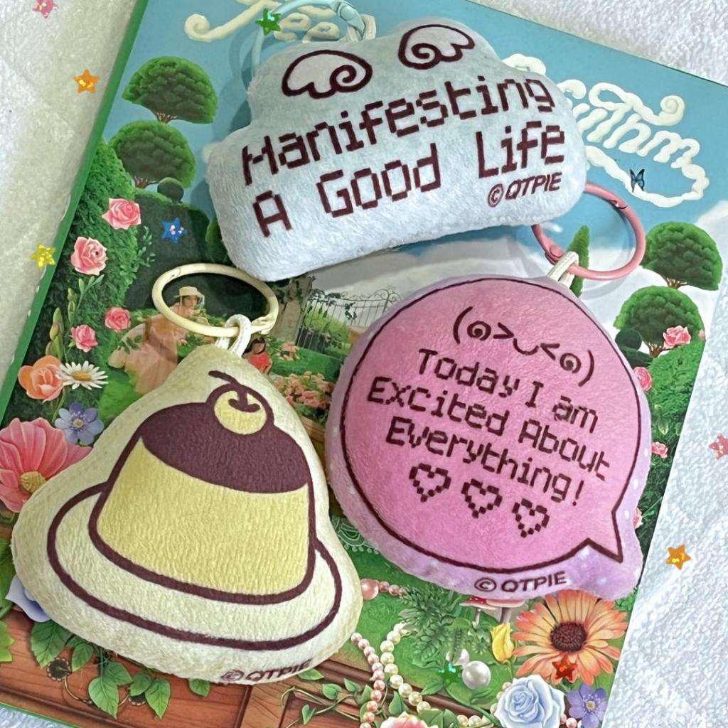 Jual QTPIESTUDIO | TINY TRINKET PLUSH KEYCHAIN PASTEL SOFT GIRL CARAMEL ...
