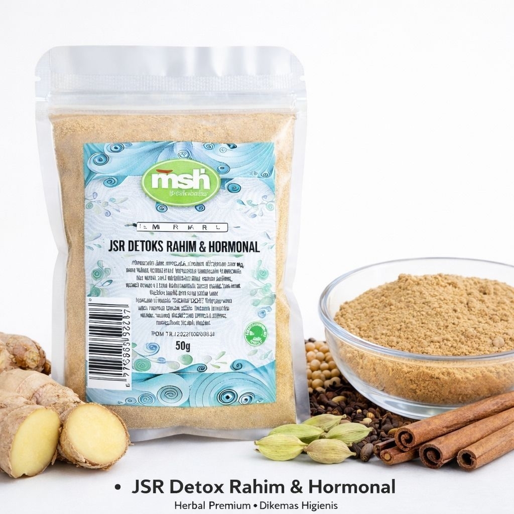 Jual JSR Detox Rahim & Madalah Homonal 50gr , JSR Detox Rahim Murni ...