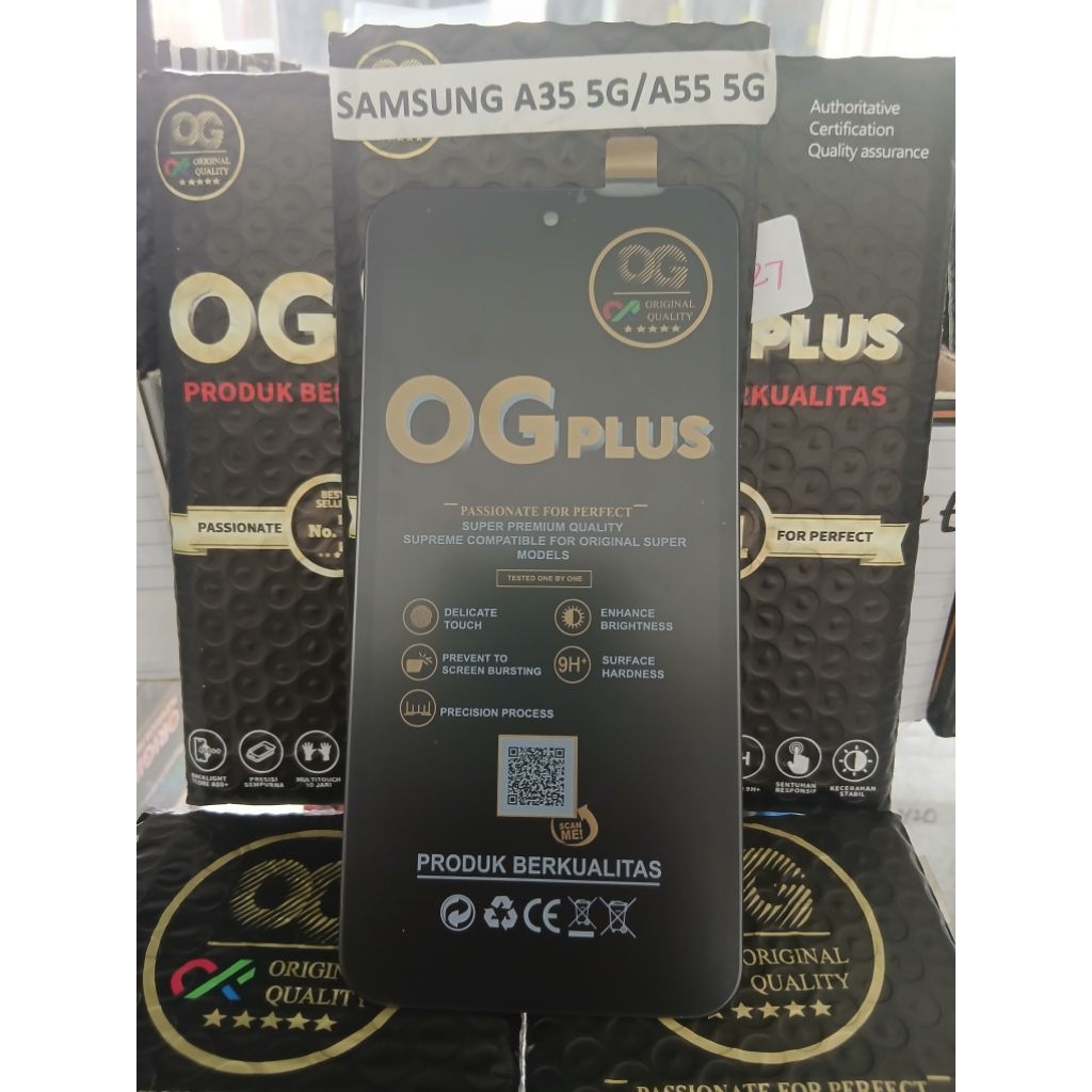 Jual LCD FULLSET SAMSUNG A35 5G/A356E/A55 5G/A556E BLACK OG SUPER ...