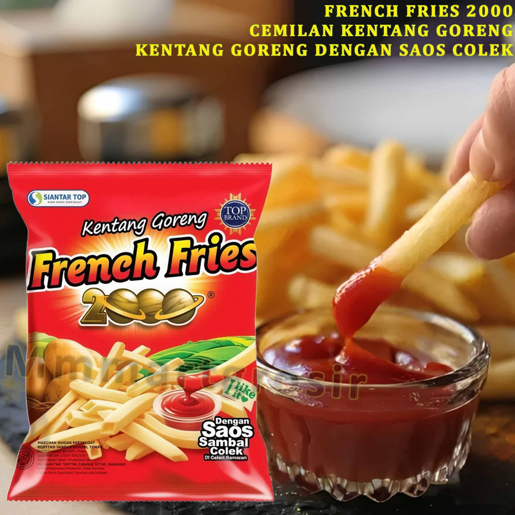 Jual French Fries 2000 / Snack kentang Goreng / Snack Rasa Potato ...