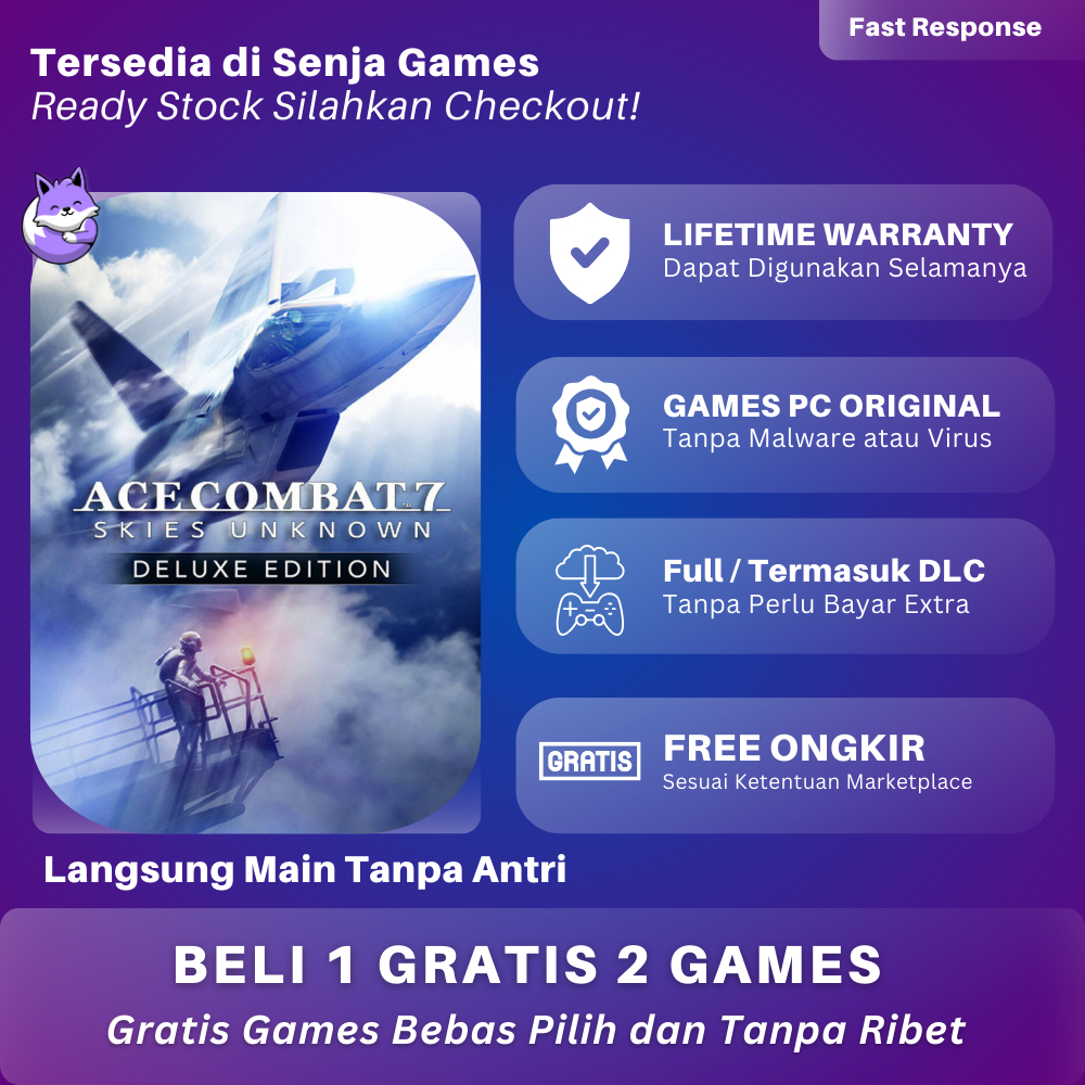 Jual Ace Combat 7 : Skies Unknown Deluxe Edition Original PC Steam ...