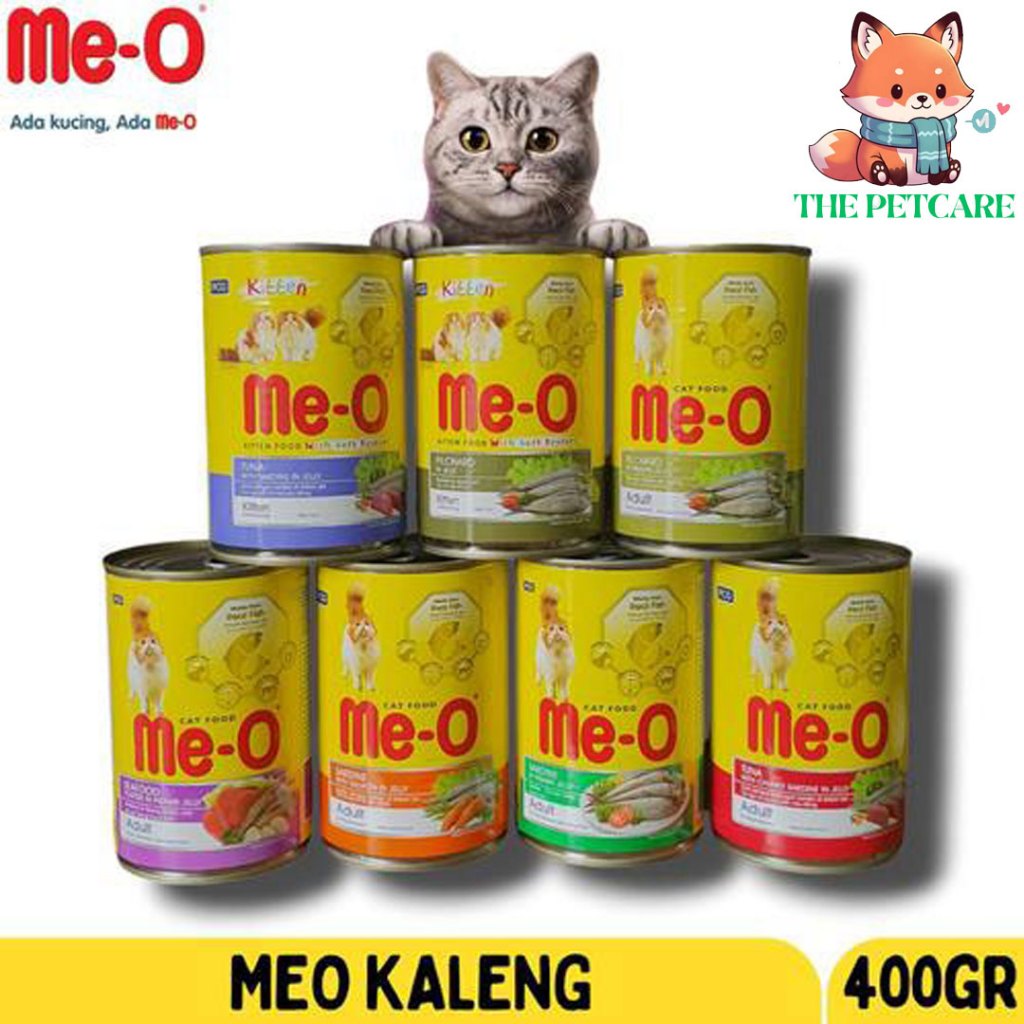 Jual Me-O / MEO KALENG 400GR KITTEN TUNA - SARDINE - PILCHARD Makanan ...