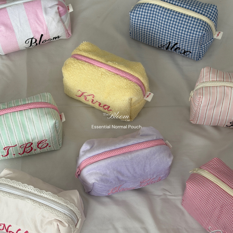 Jual [The Bloom Club] Essential Normal Pouch | Makeup Pouch Organizer ...