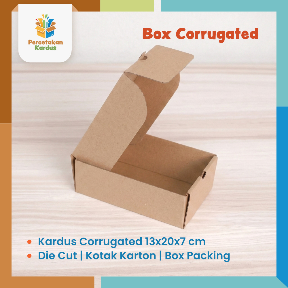Jual Kardus Corrugated 13x20x7 CM | Die Cut | Kotak Karton | Box ...