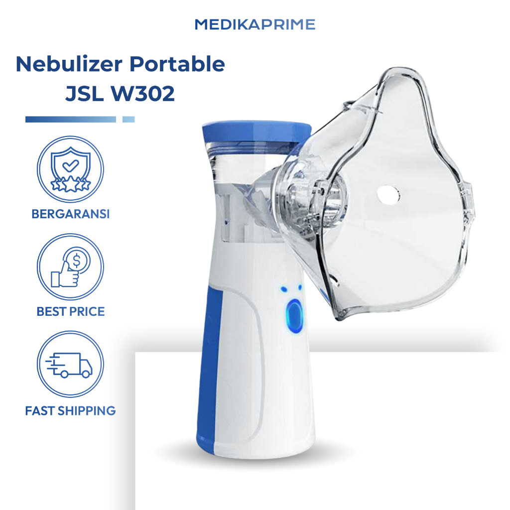 Jual Nebulizer Portable Alat Terapi Uap Pernafasan Asma Inhaler untuk ...
