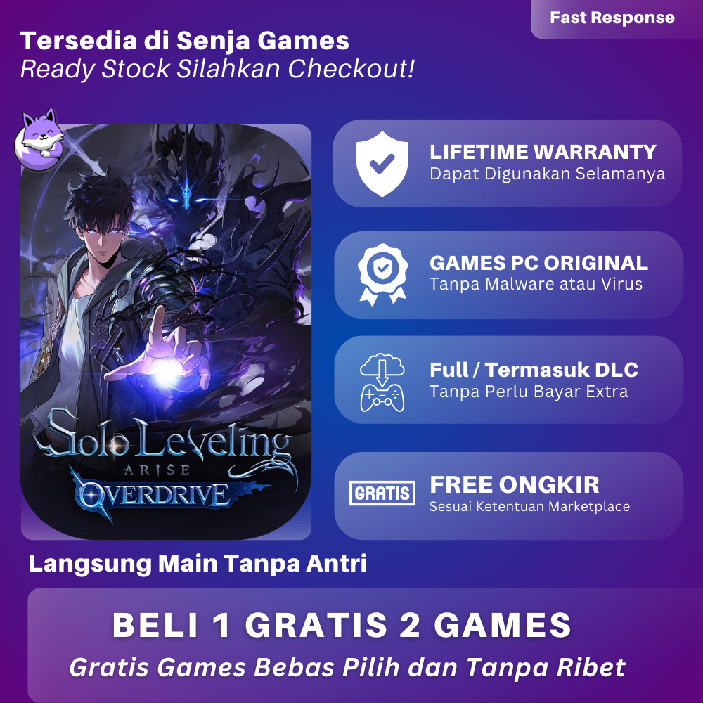 Jual Solo Leveling Arise Overdrive Original PC Steam Game | Shopee ...