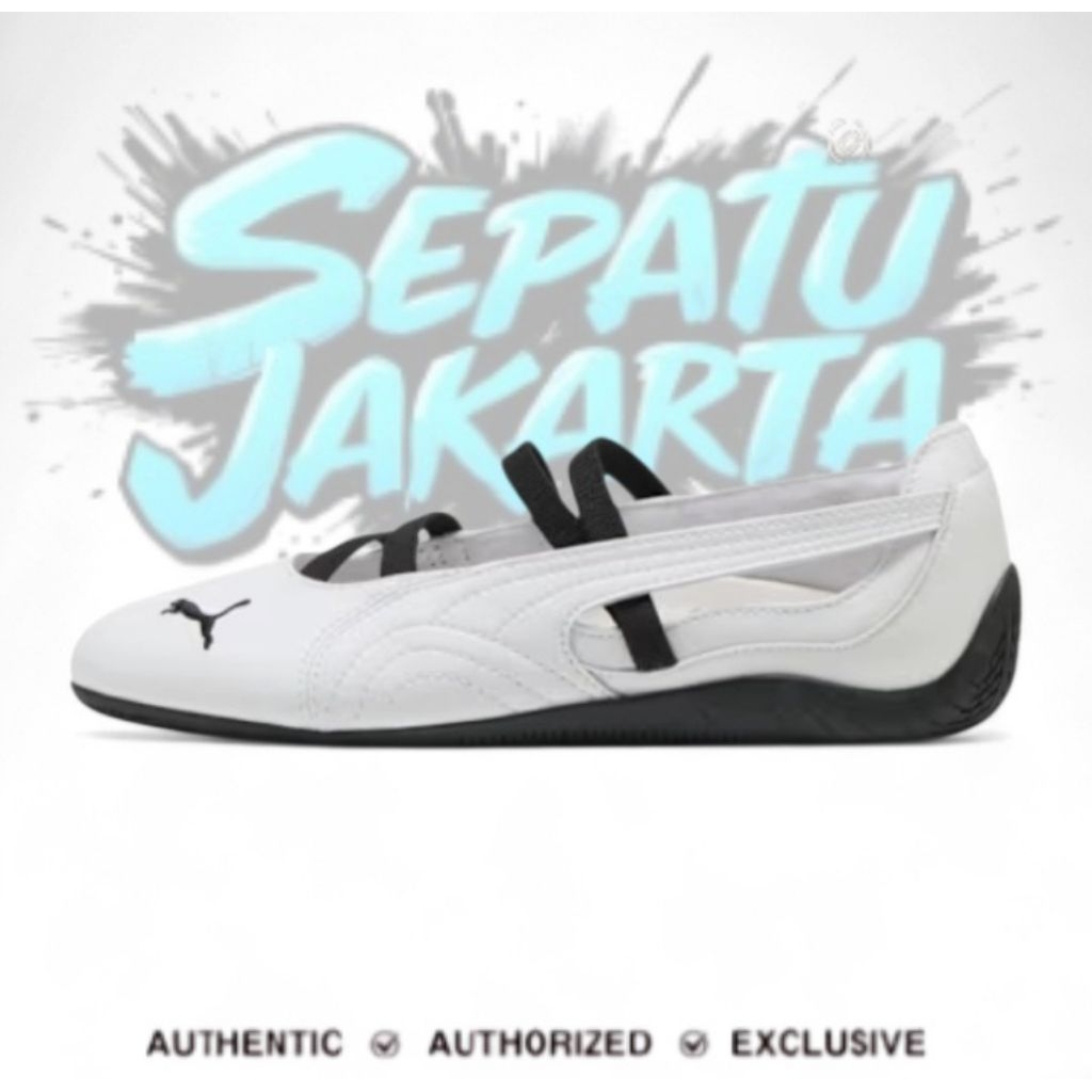 Jual Sepatu Puma Speedcat Ballet White Black | Shopee Indonesia