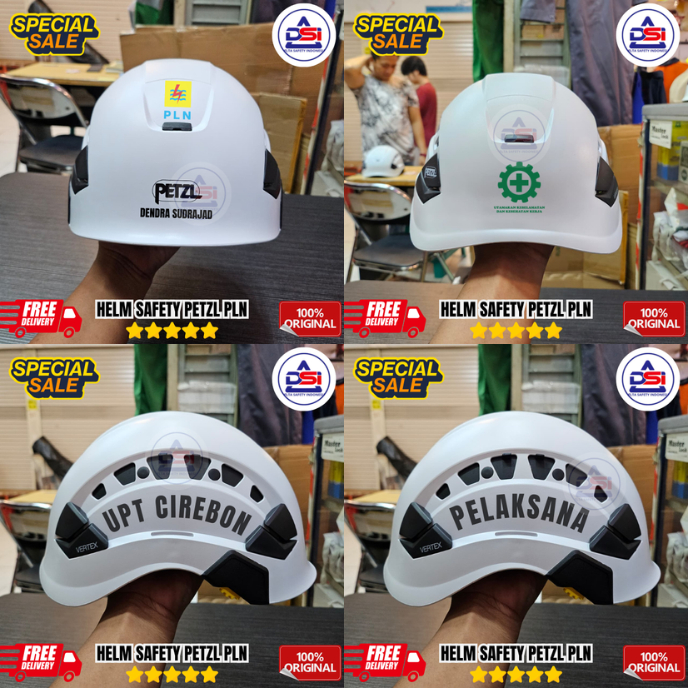 Jual Helm Safety Petzl Vertex Vent Custom PLN Original - FREE CUSTOM ...