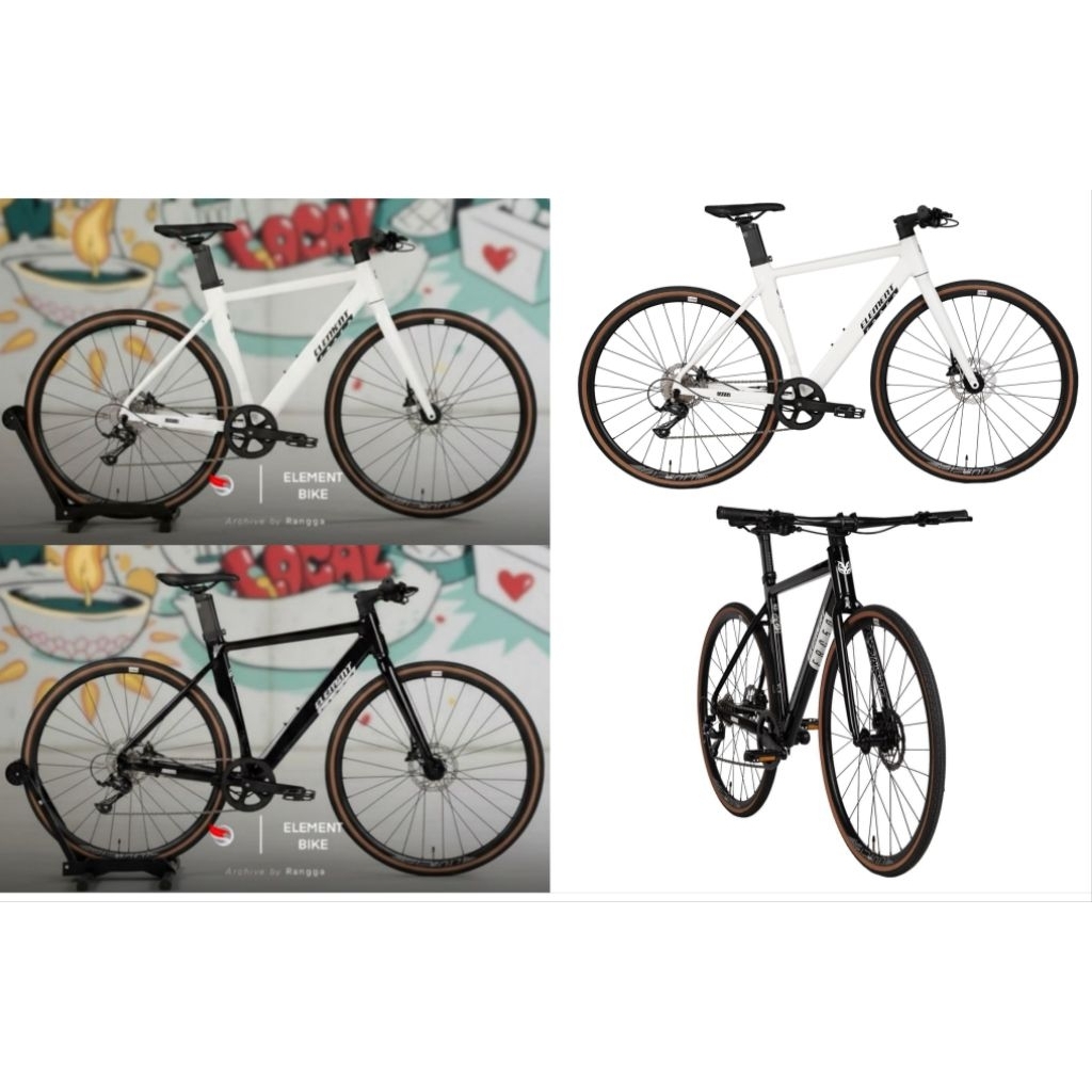 Jual sepeda balap road bike rb element FRC 50 Evo CRZ CRD 10sp | Shopee ...