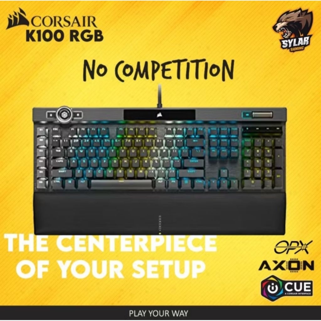 Jual Corsair K100 RGB Mechanical Gaming Keyboard | Shopee Indonesia