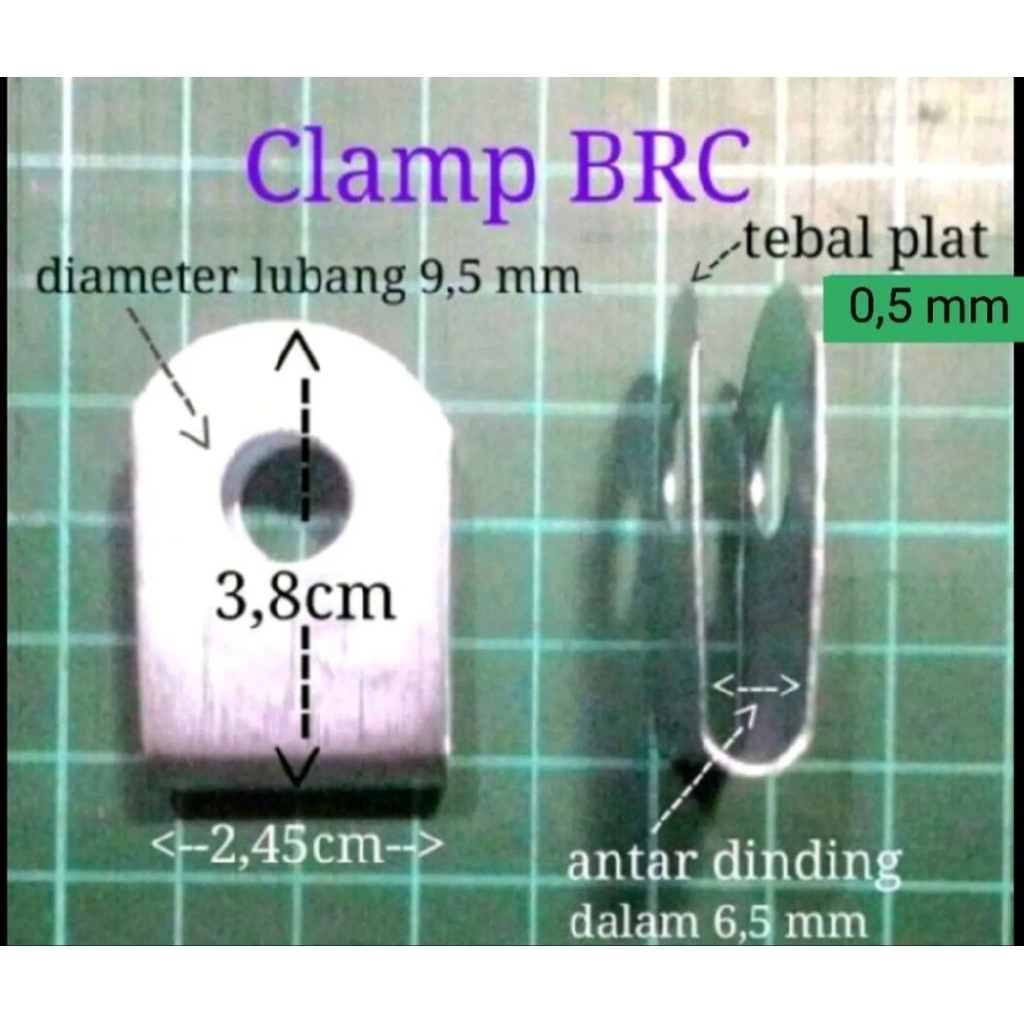 Jual KLEM BRC/U CLIP | Shopee Indonesia