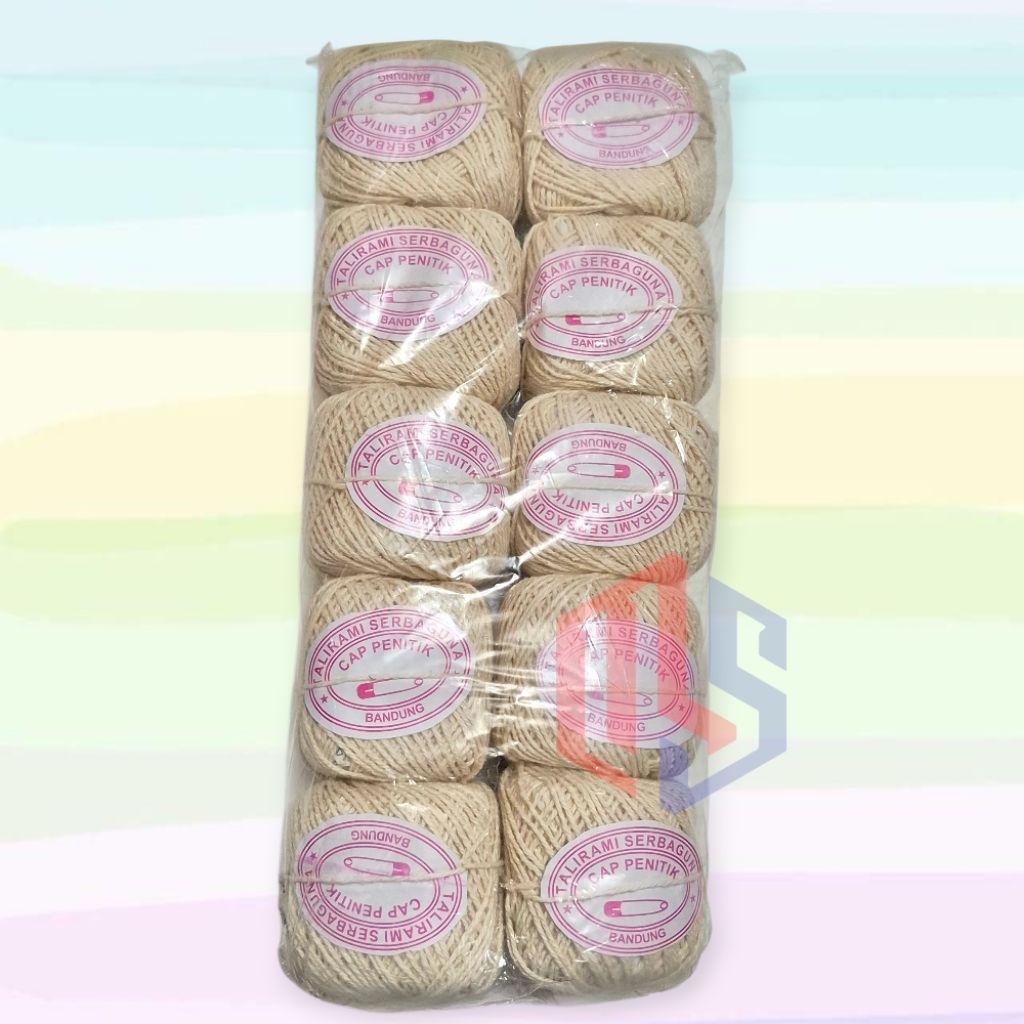 Jual Benang Kasur / Benang Rami Serba Guna (Pak) | Shopee Indonesia